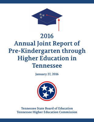 "2016 Annual Joint Report of Pre-Kindergarten through Higher Education ...
