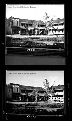 "Faulkner Springs Hotel, McMinnville, Warren County"